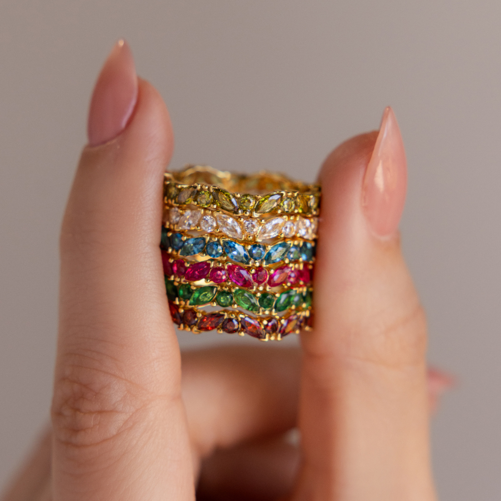 Mixed Metal Jewelry – Caitlyn Minimalist